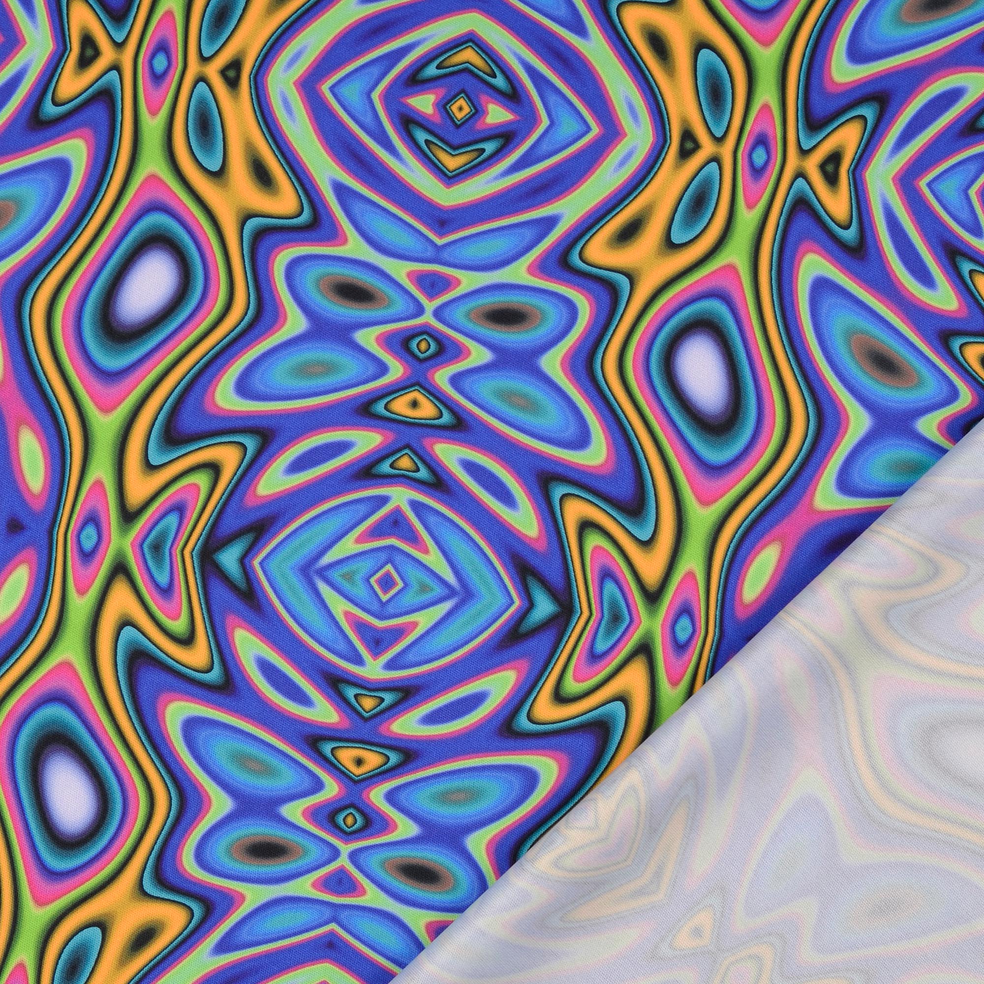 Polyester Jersey fabric Abstract Multicolor | Wholesale fabrics ...