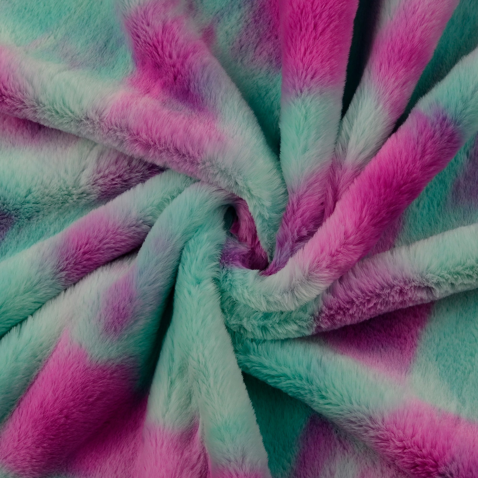 Fake Fur fabric Batik Multicolor | Wholesale fabrics | Nooteboom Textiles