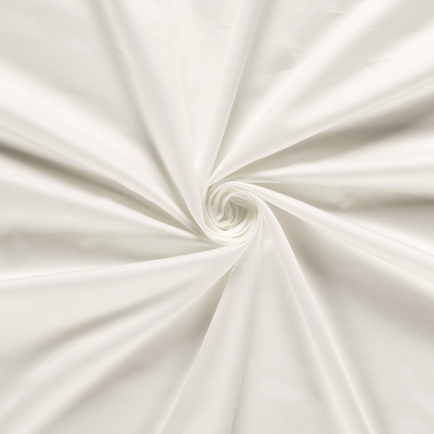 Satijn Stof Effen Gebroken wit | Stoffen groothandel | Nooteboom Textiles