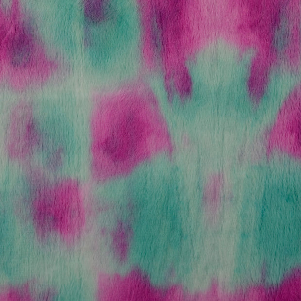 Fake Fur fabric Batik Multicolor | Wholesale fabrics | Nooteboom Textiles