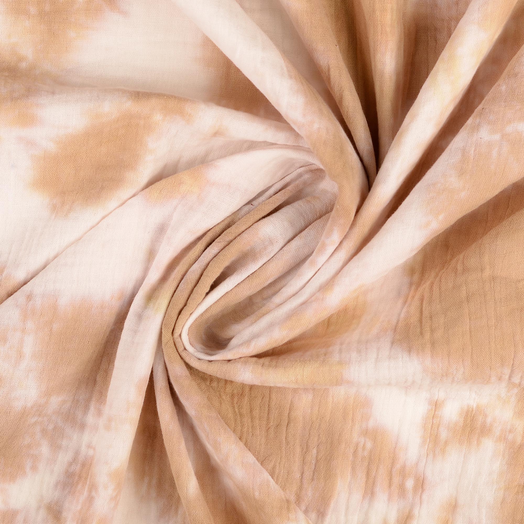 Muslin fabric Batik Beige | Wholesale fabrics | Nooteboom Textiles
