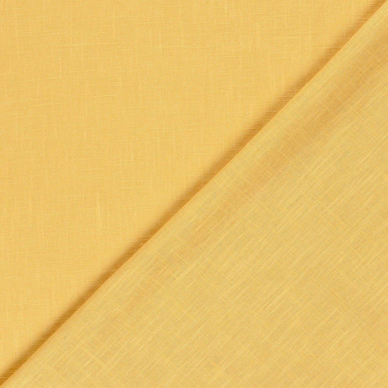 Ramie Linnen Stof Effen Oker | Stoffen groothandel | Nooteboom Textiles