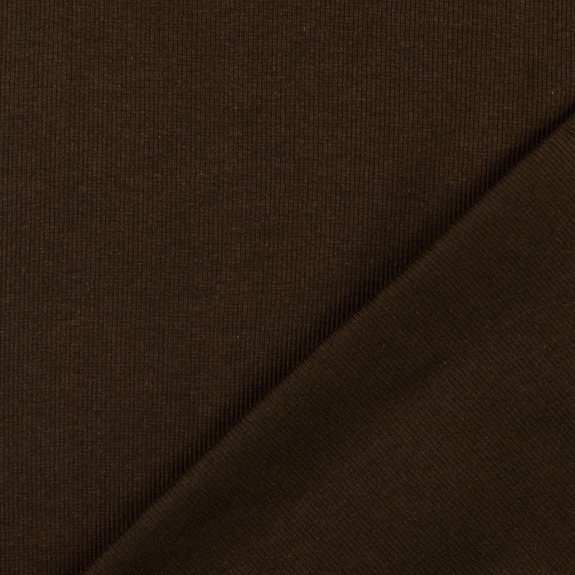 Heavy Knit fabric Unicolour Brown | Wholesale fabrics | Nooteboom Textiles