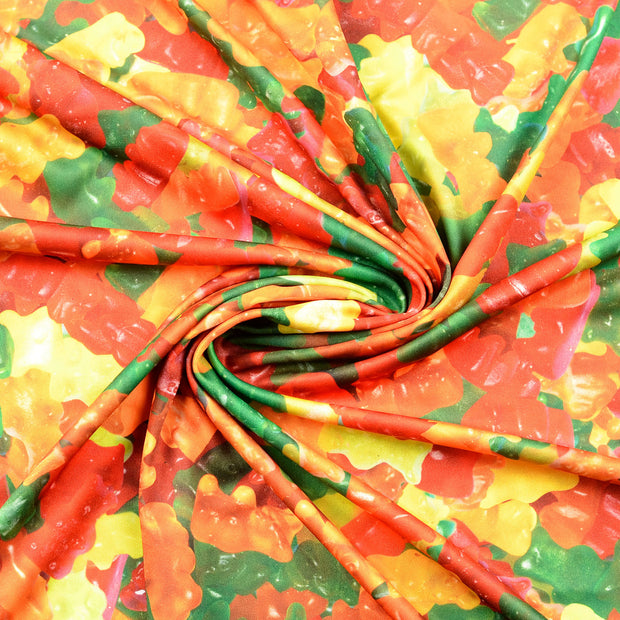 Polyester Jersey Tela Dulces Multicolor | Telas al por mayor ...