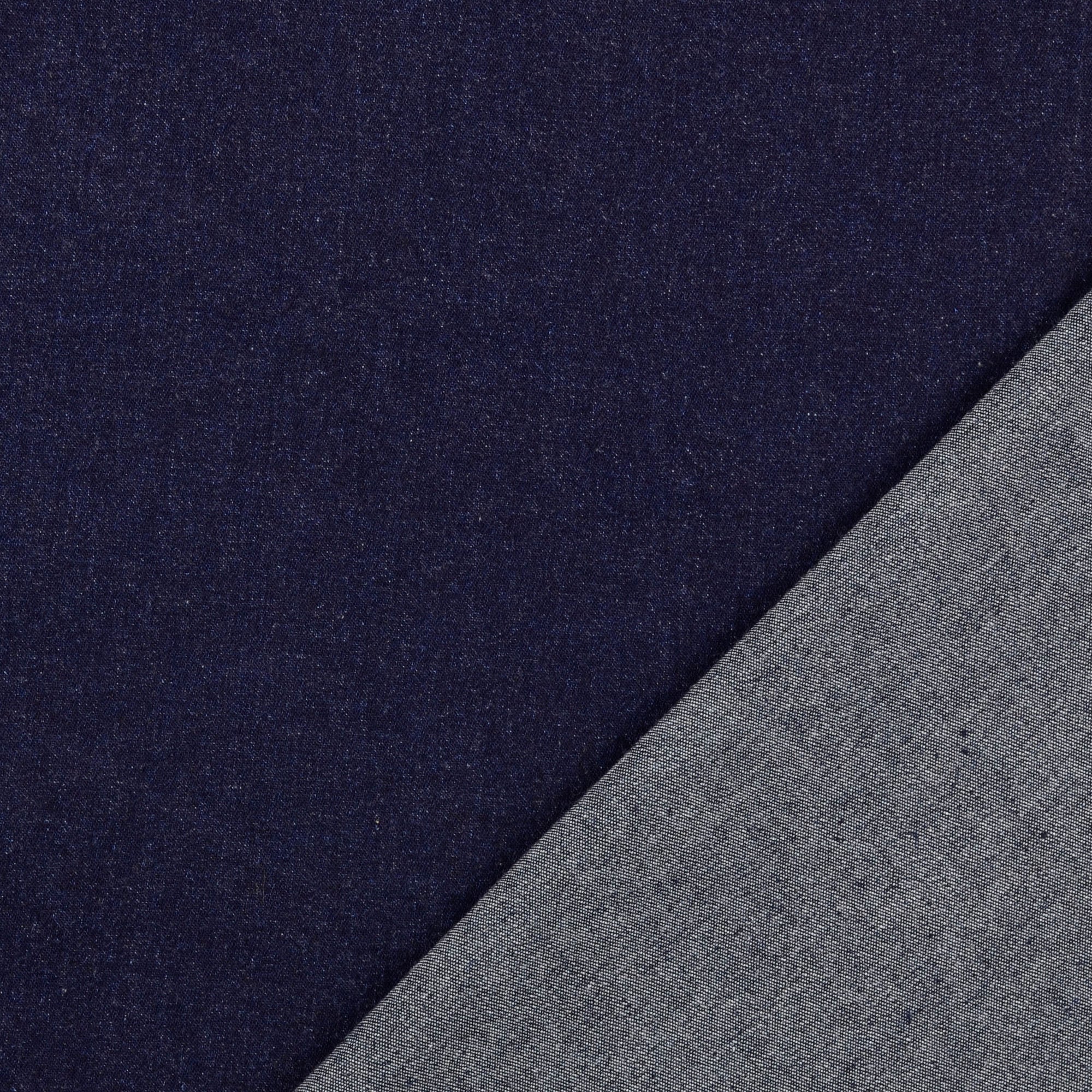Jeans Stoff Uni Indigoblau | Stoff Großhandel | Nooteboom Textiles