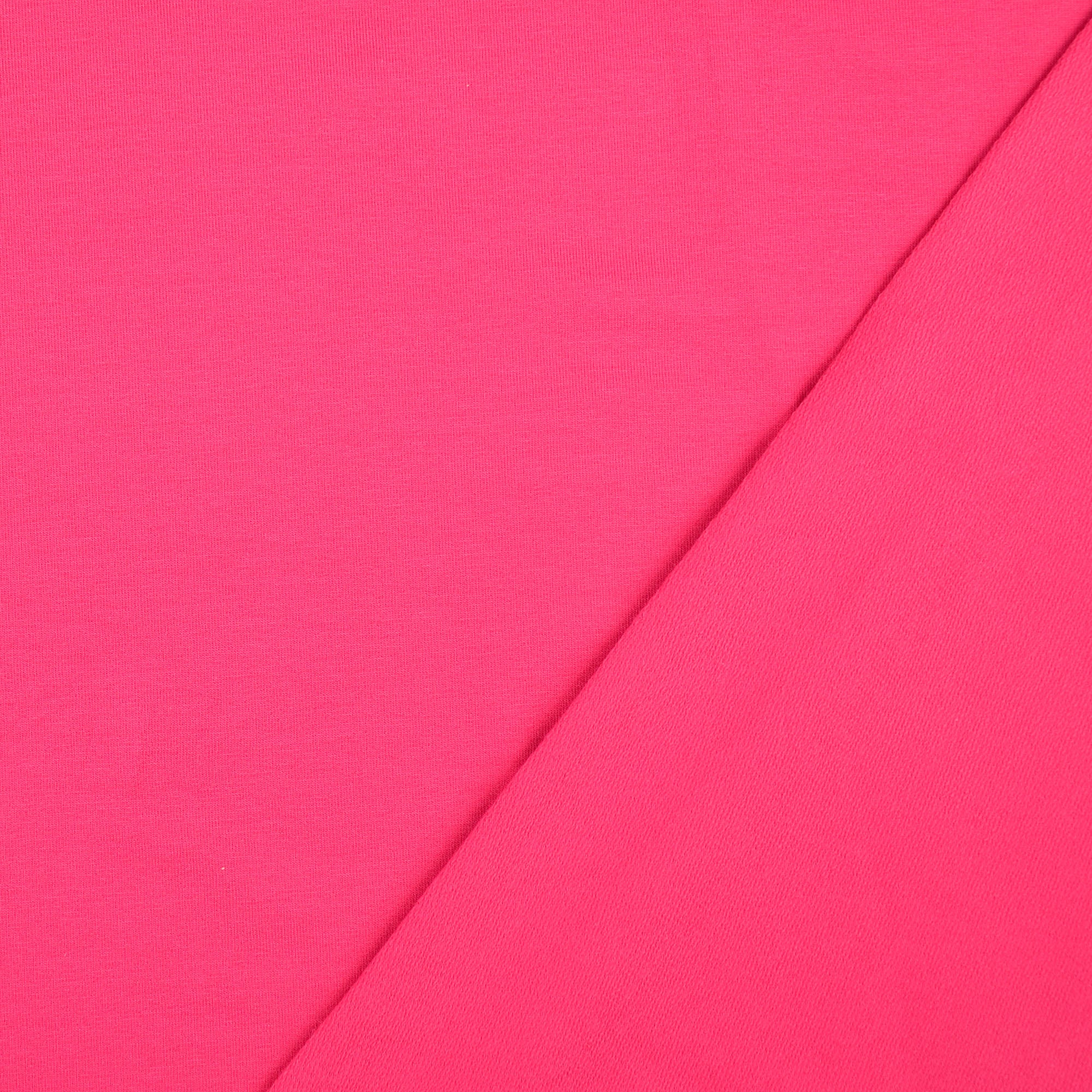 French Terry fabric Unicolour Pink | Wholesale fabrics | Nooteboom Textiles