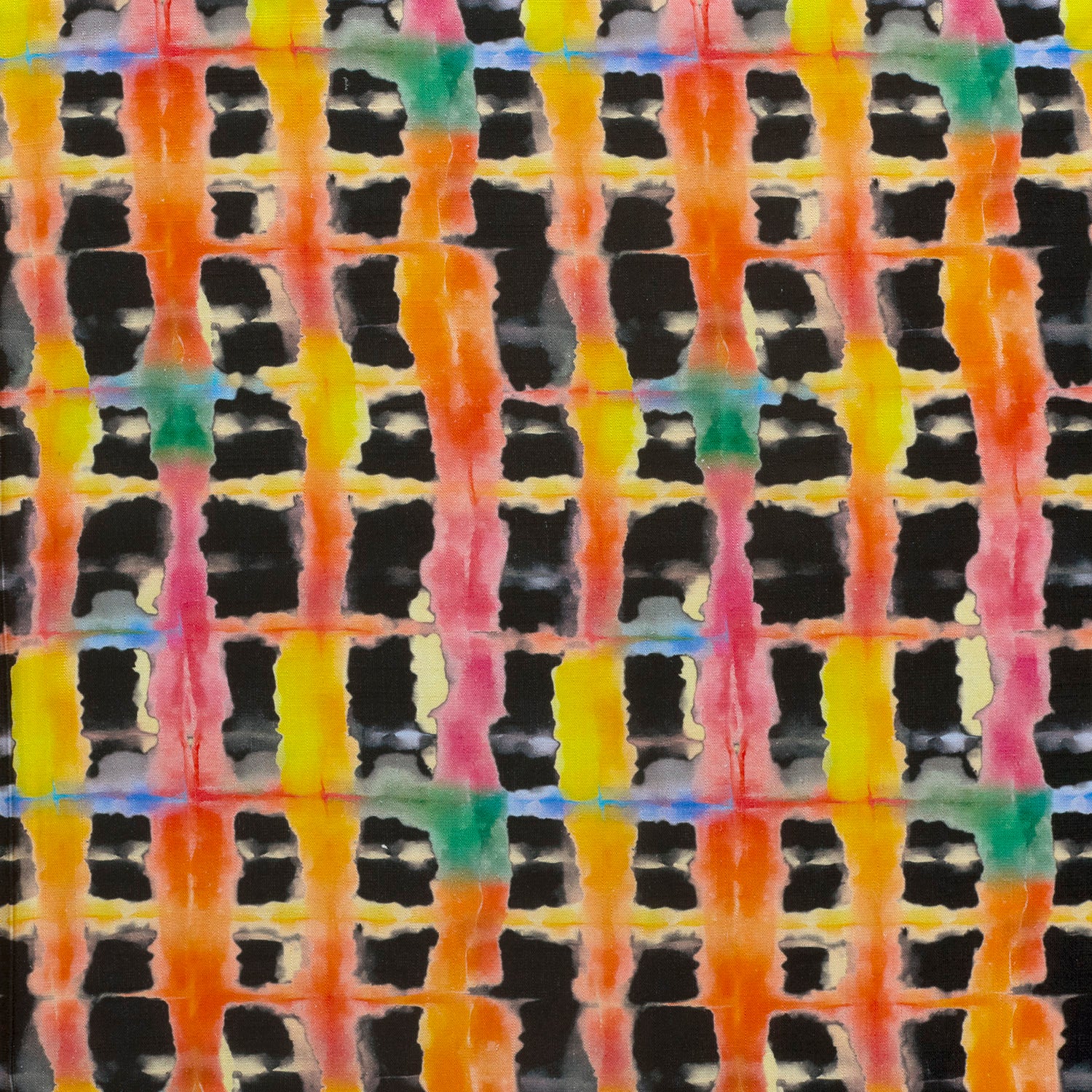 Viscose Lin Chaine et Trame Tissu Abstrait Bleu Marine | Tissus en gros ...