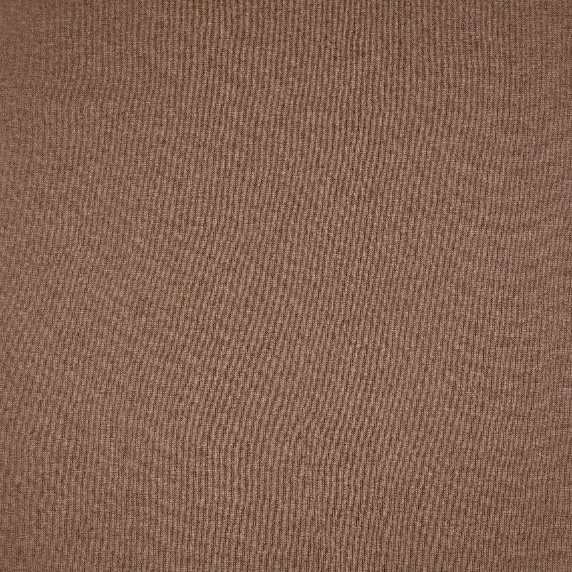 Heavy Knit fabric Melange Brown | Wholesale fabrics | Nooteboom Textiles