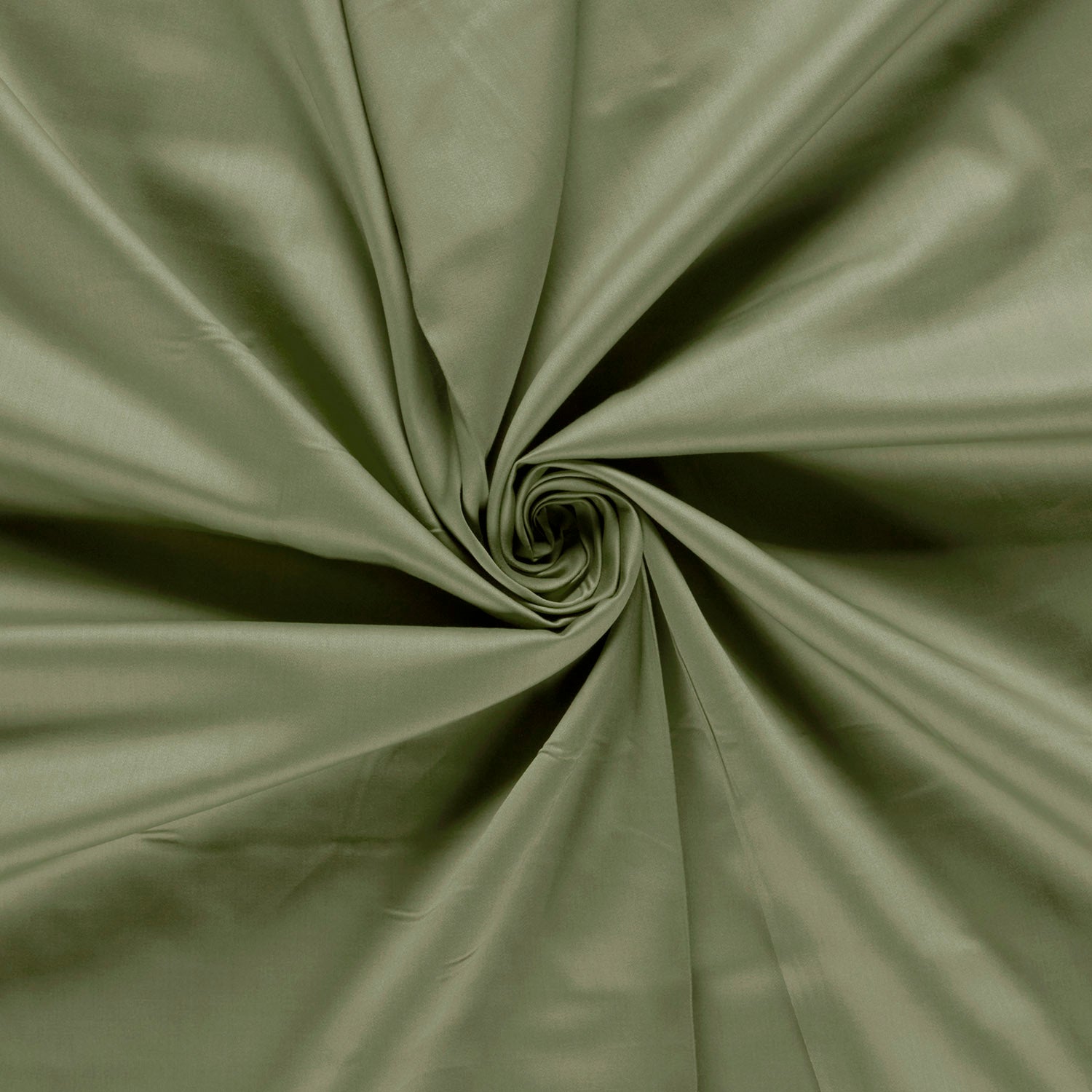 Satin Tissu Unicolore Vert Olive | Tissus en gros | Nooteboom Textiles
