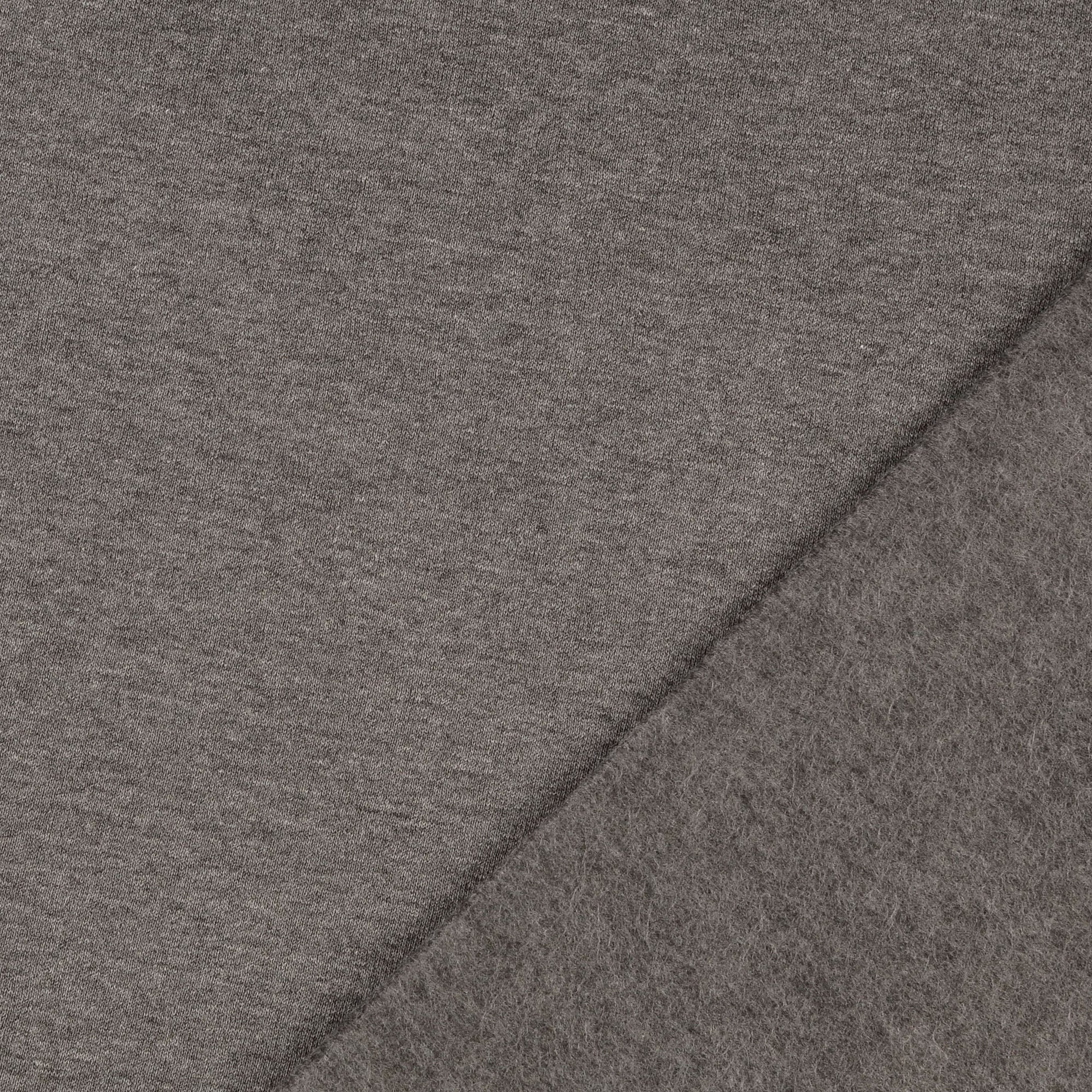 Jogging fabric Unicolour Grey | Wholesale fabrics | Nooteboom Textiles