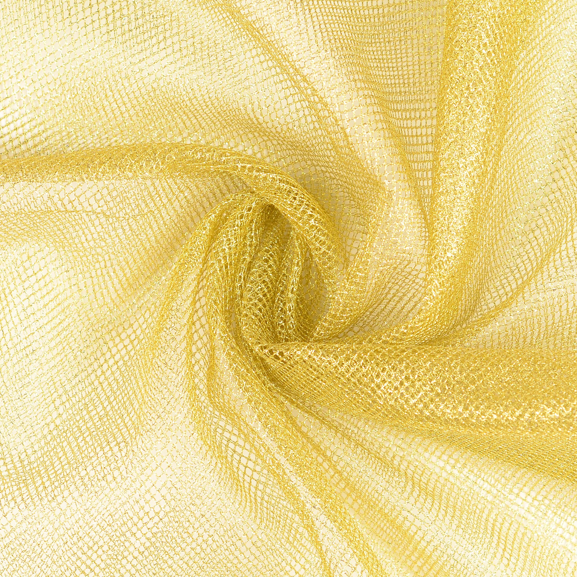 Tule Stof Effen Goud | Stoffen groothandel | Nooteboom Textiles