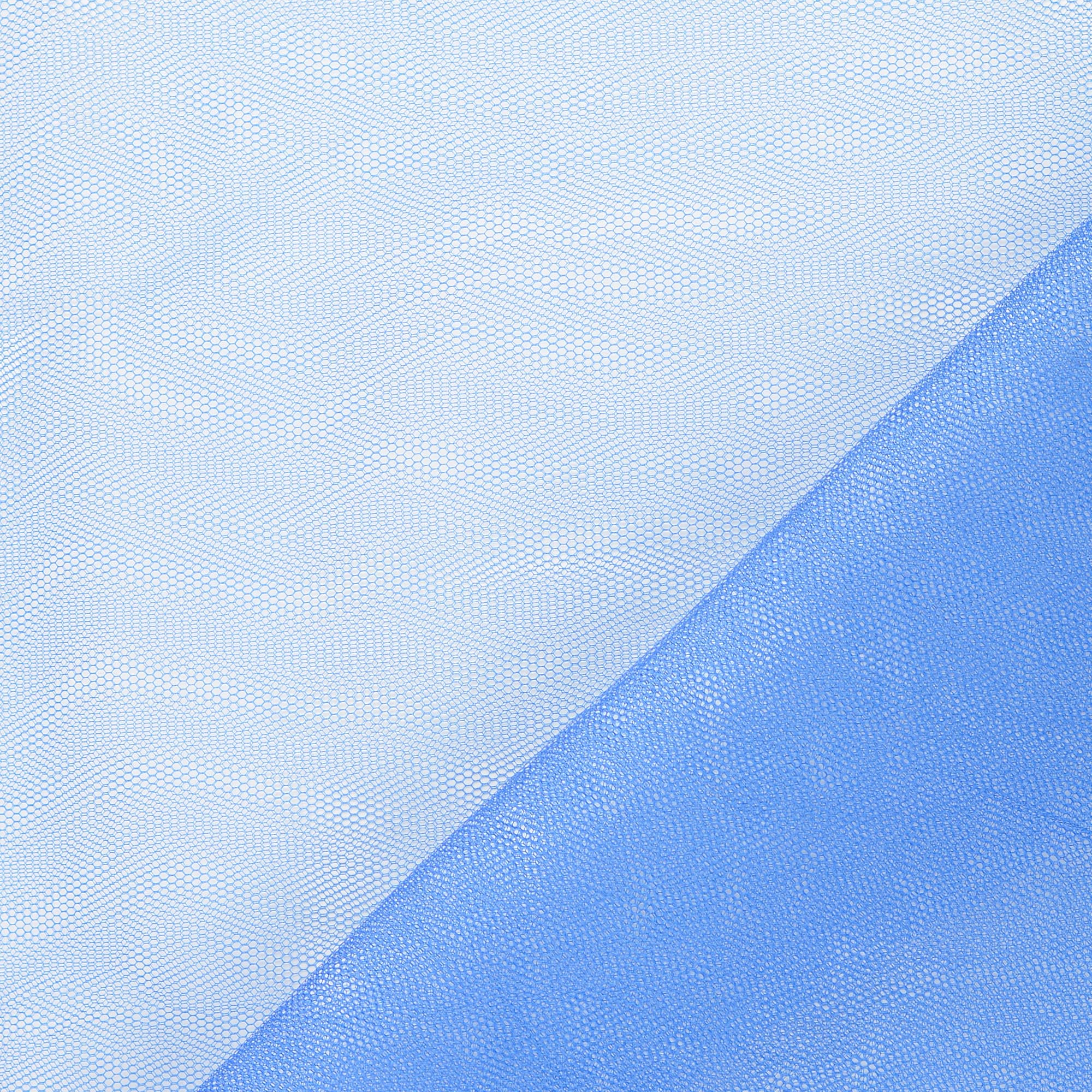 Tule Stof Effen Indigo | Stoffen groothandel | Nooteboom Textiles