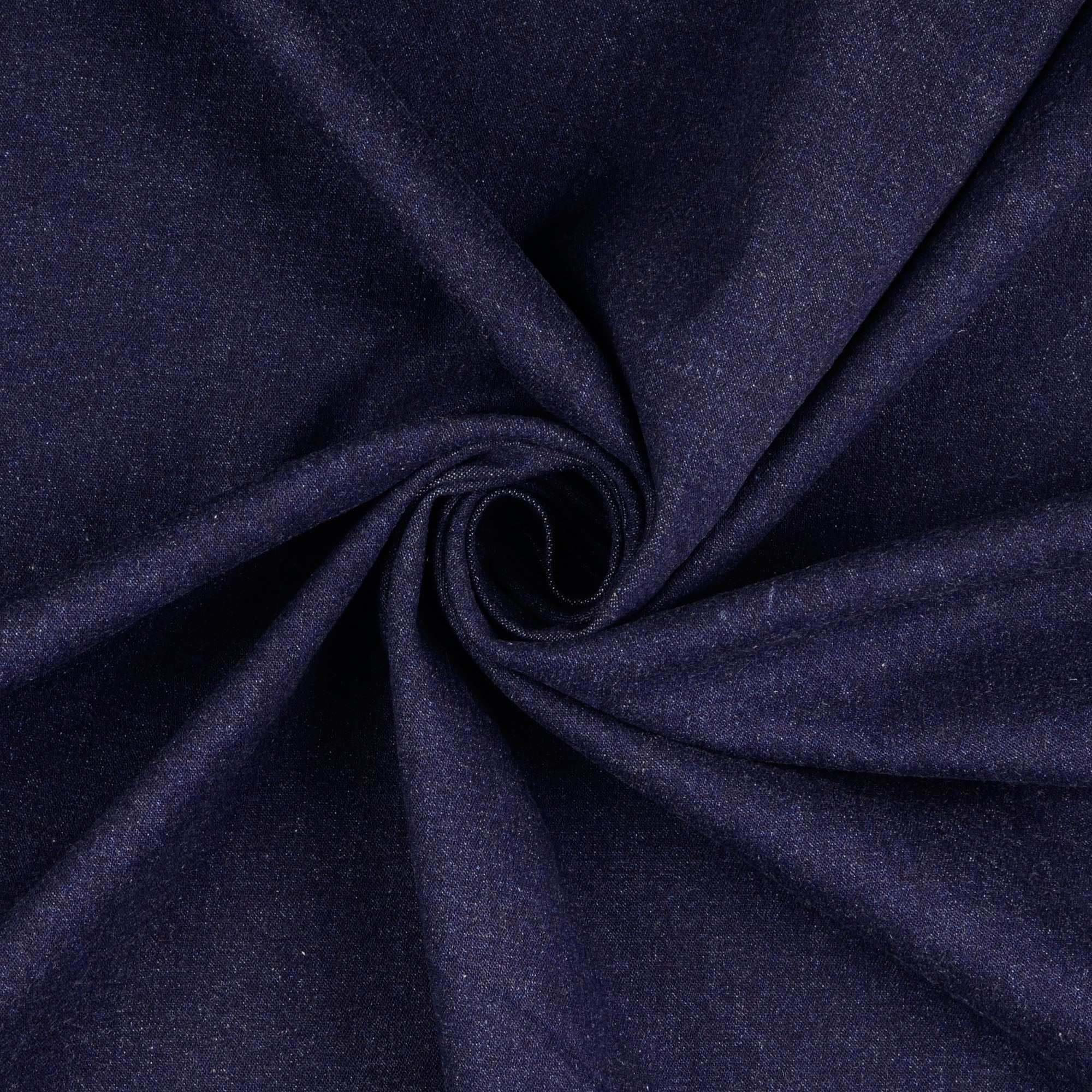 Jeans Stoff Uni Indigoblau | Stoff Großhandel | Nooteboom Textiles