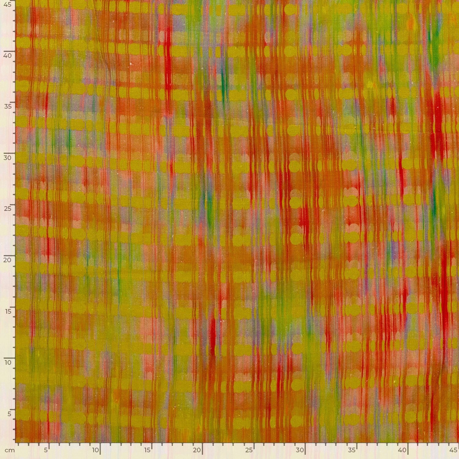 Viscose Lin Chaine et Trame Tissu Abstrait Vert Citron | Tissus en gros ...