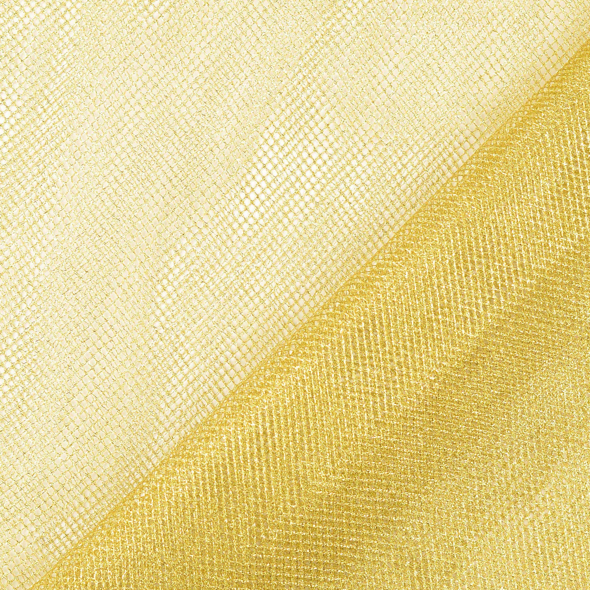 Tule Stof Effen Goud | Stoffen groothandel | Nooteboom Textiles