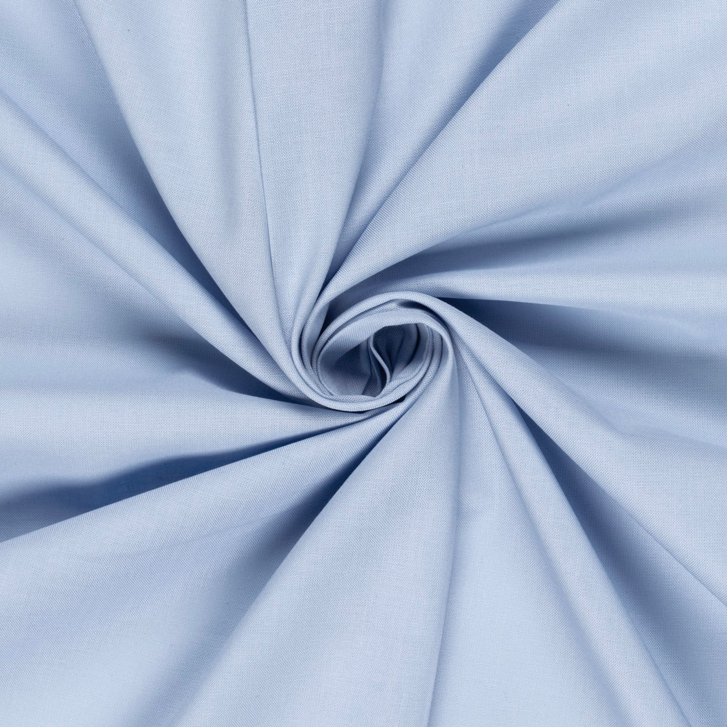 Cretonne Premium fabric Unicolour Light Blue | Wholesale fabrics ...