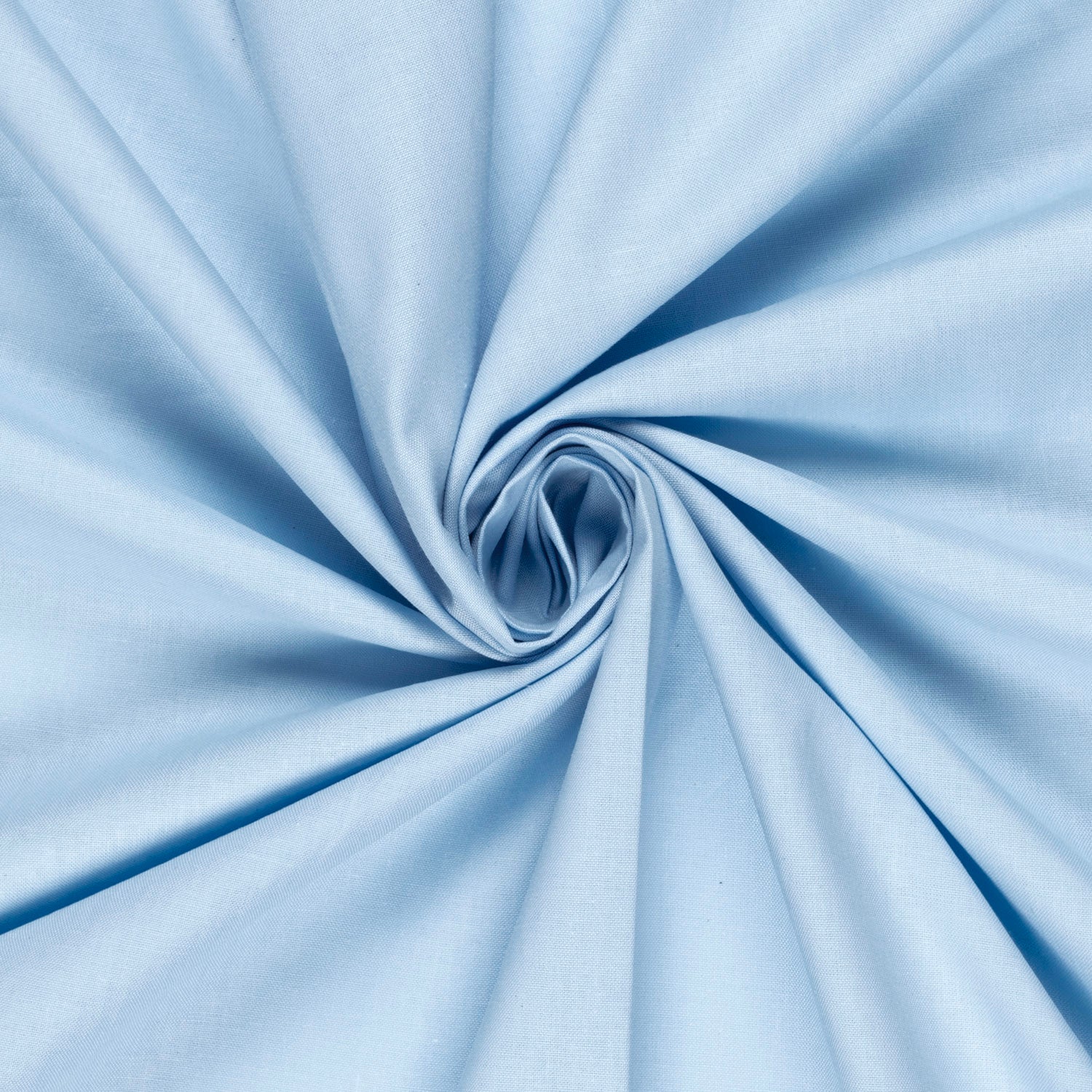 Cretonne Premium fabric Unicolour Baby Blue | Wholesale fabrics ...