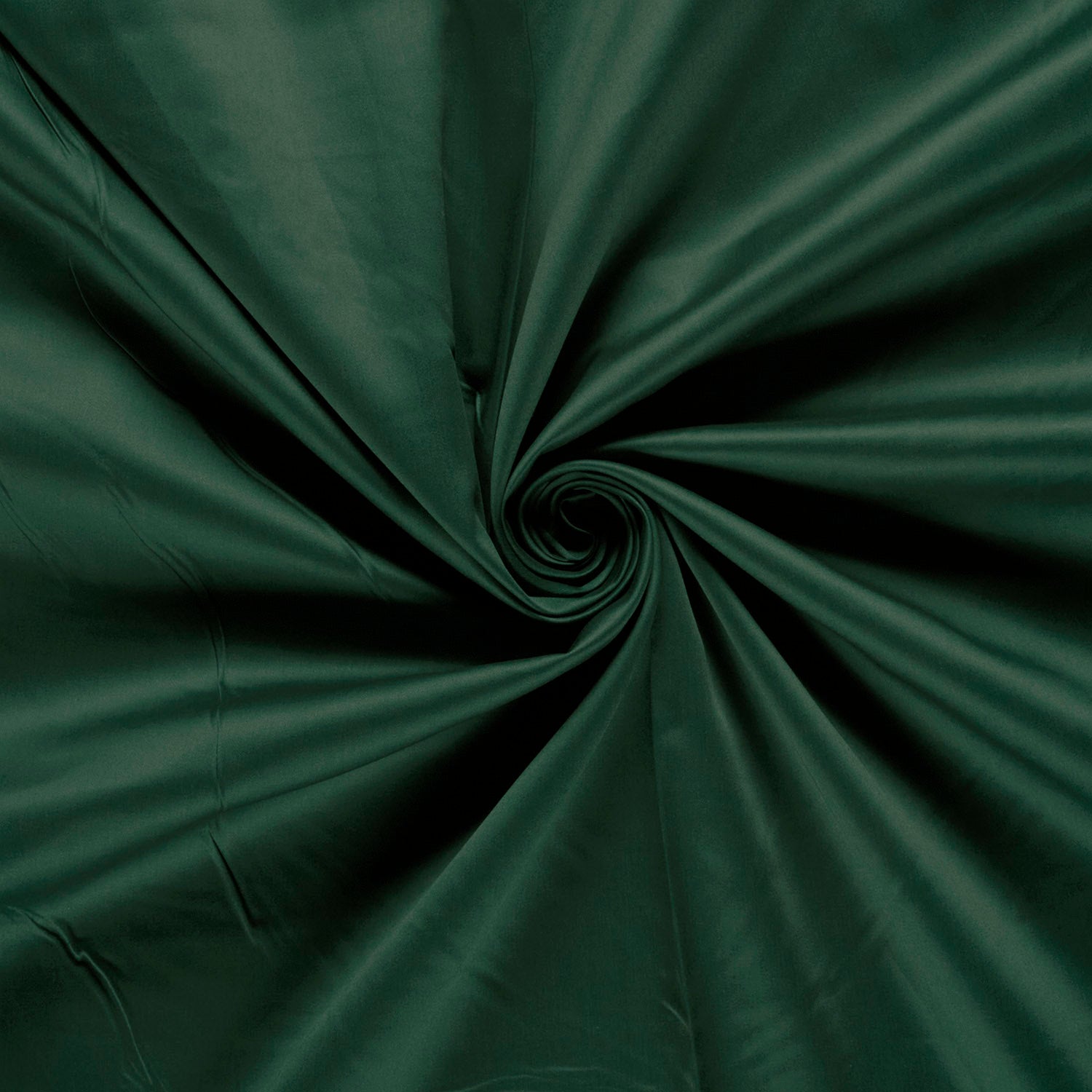 Satijn Stof Effen Donker groen | Stoffen groothandel | Nooteboom Textiles