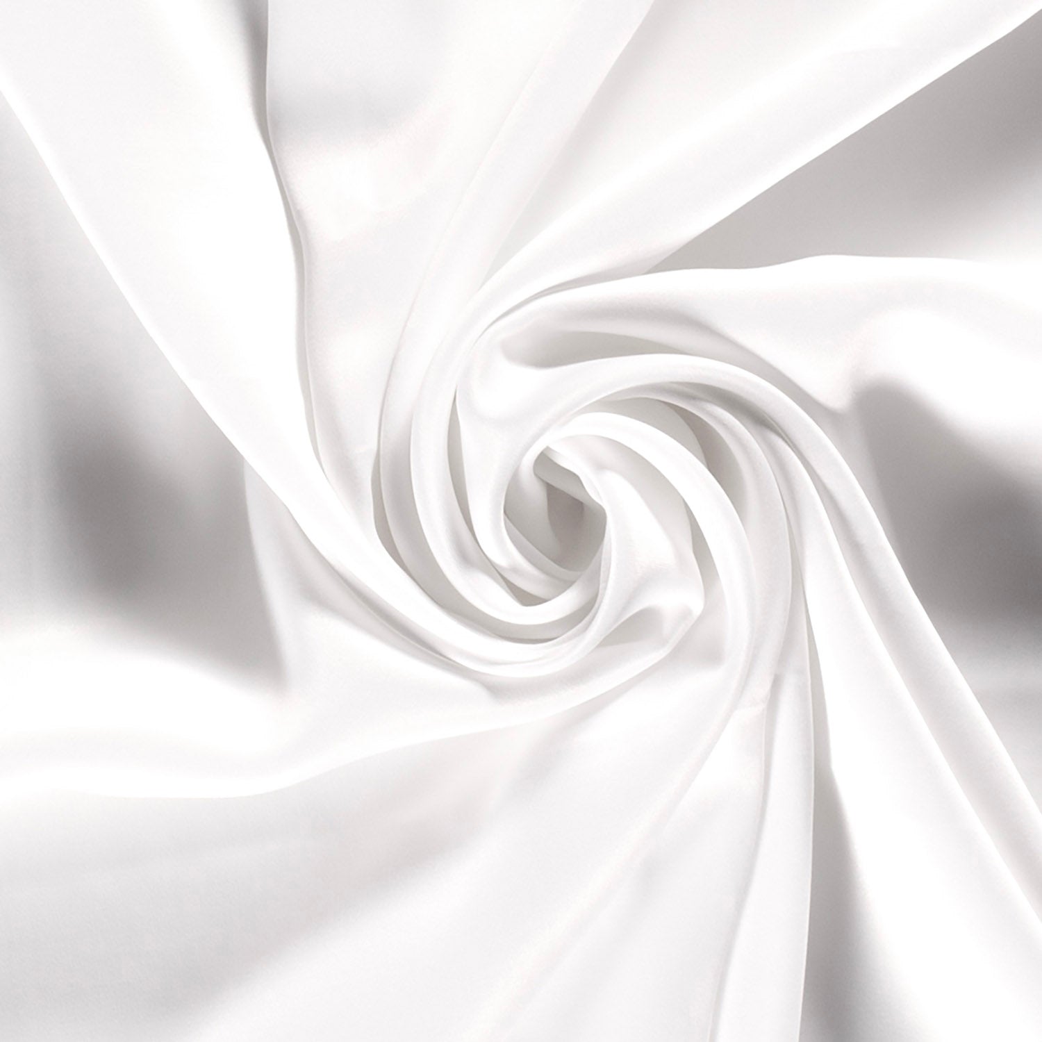 Viscose Satin fabric Unicolour White | Wholesale fabrics | Nooteboom ...
