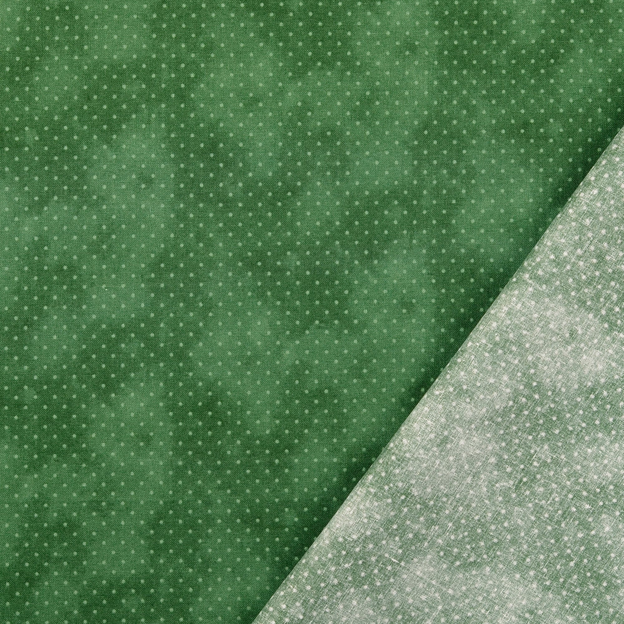 Cotton Poplin fabric Geometric pattern Forest Green | Wholesale fabrics ...