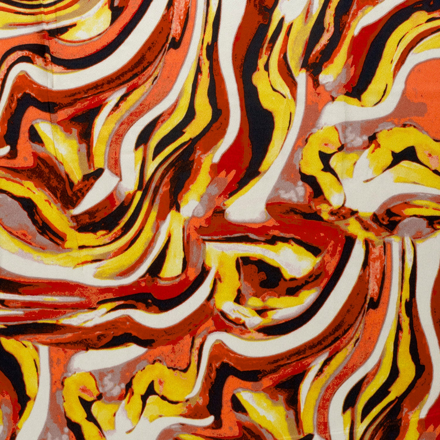 Polyester Bubble Tela Abstracto Rojo | Telas al por mayor | Nooteboom ...