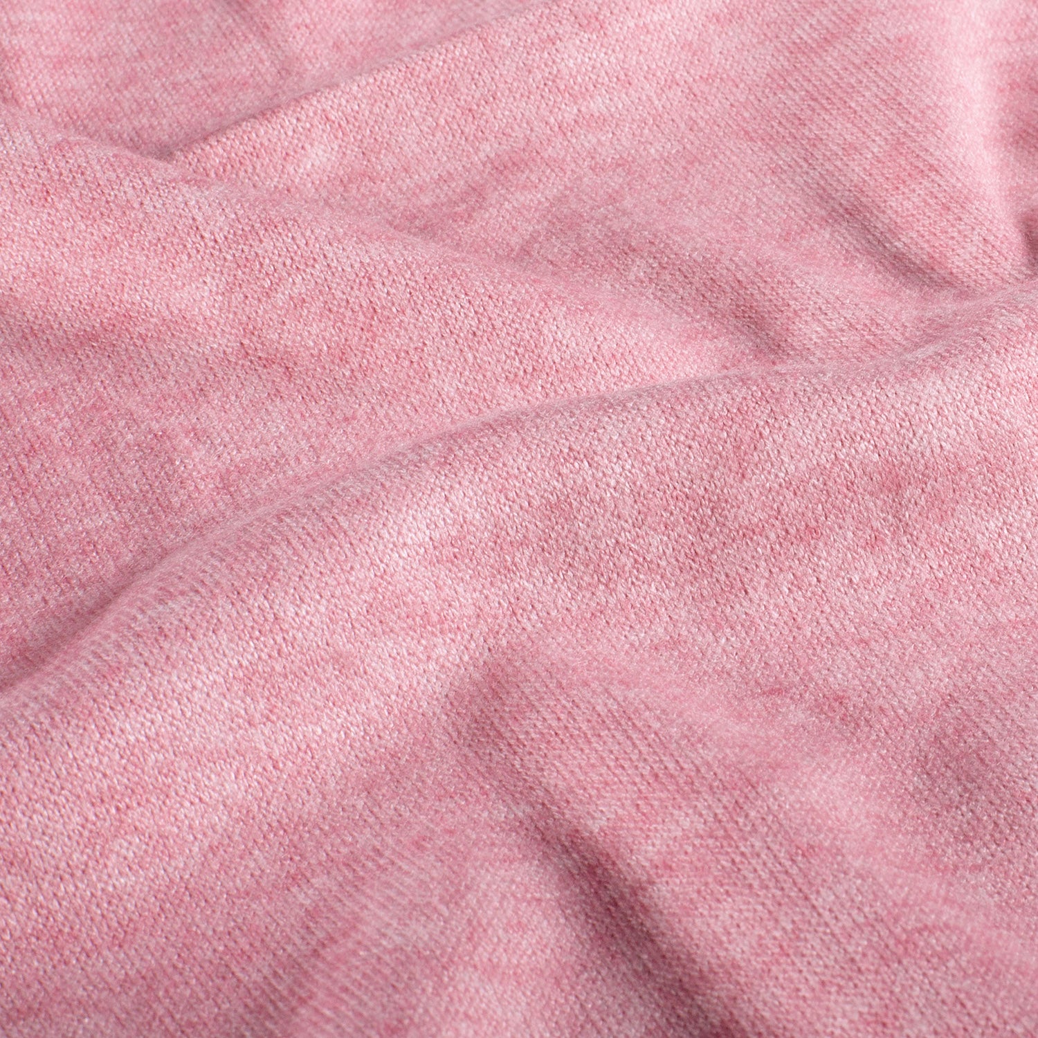 Heavy Knit fabric Melange Pink | Wholesale fabrics | Nooteboom Textiles
