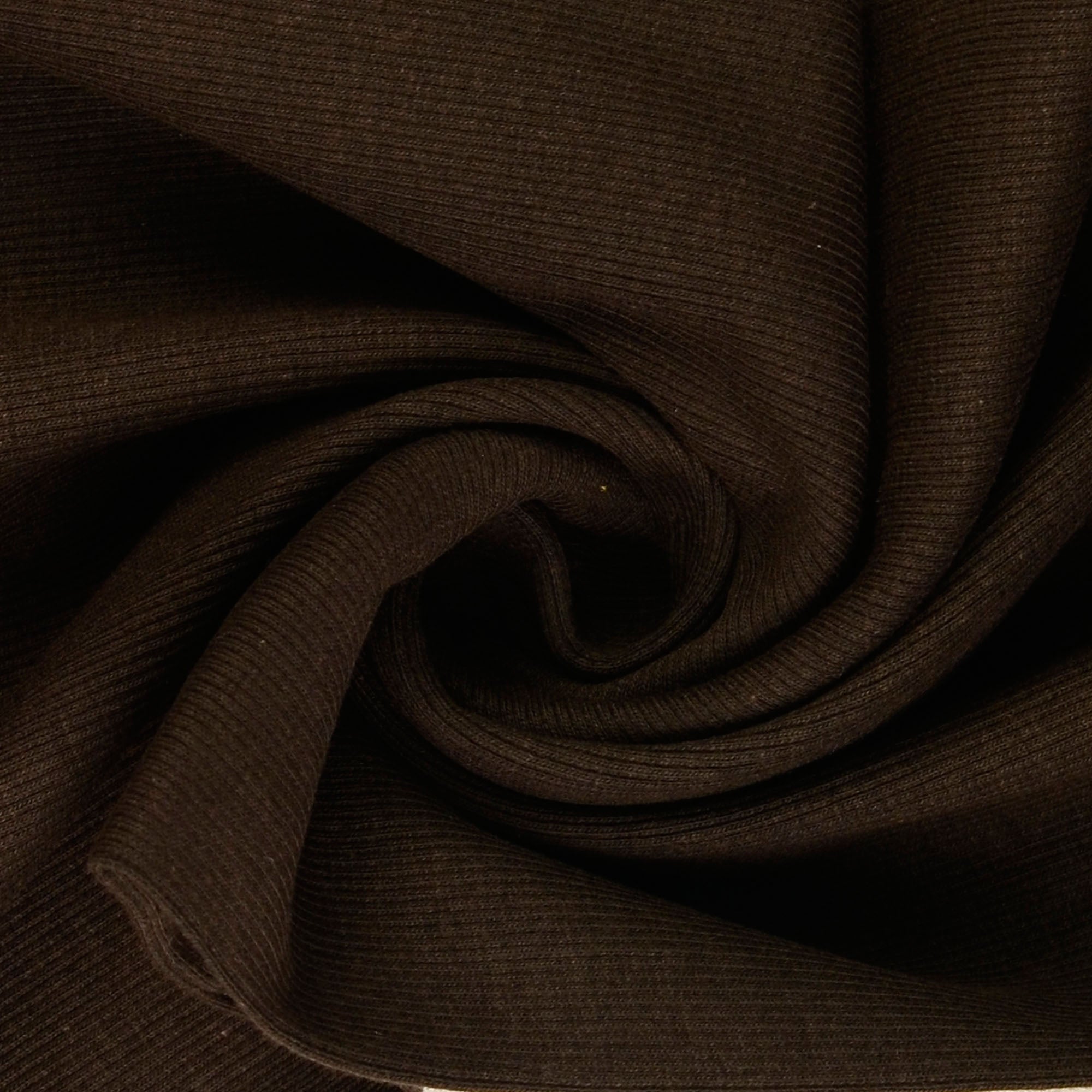 Heavy Knit fabric Unicolour Brown | Wholesale fabrics | Nooteboom Textiles