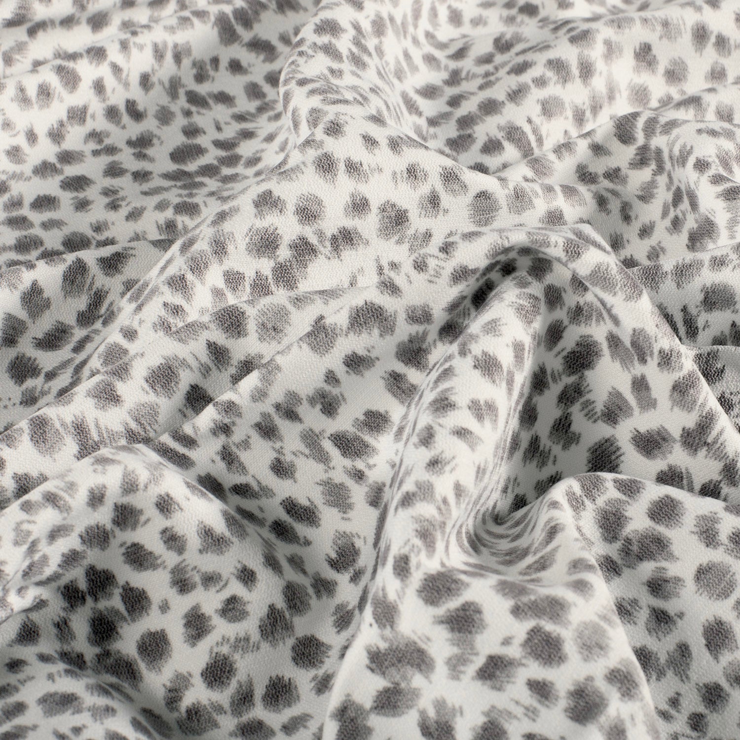 Bengaline fabric Abstract White | Wholesale fabrics | Nooteboom Textiles