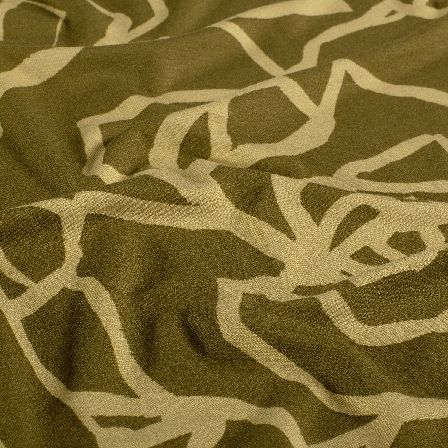 Viscose Vortex Jersey fabric Abstract Taupe Grey | Wholesale fabrics ...