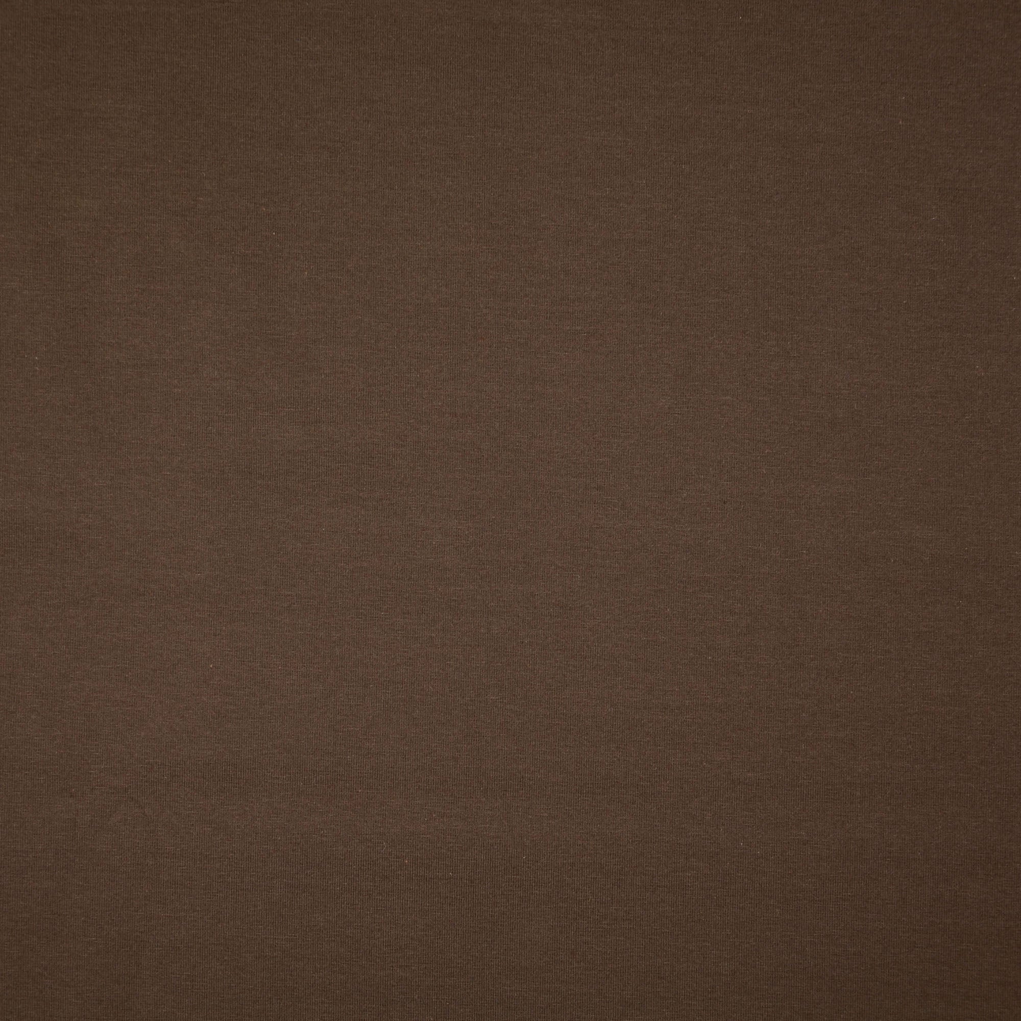 Cotton Jersey fabric Unicolour Brown | Wholesale fabrics | Nooteboom ...