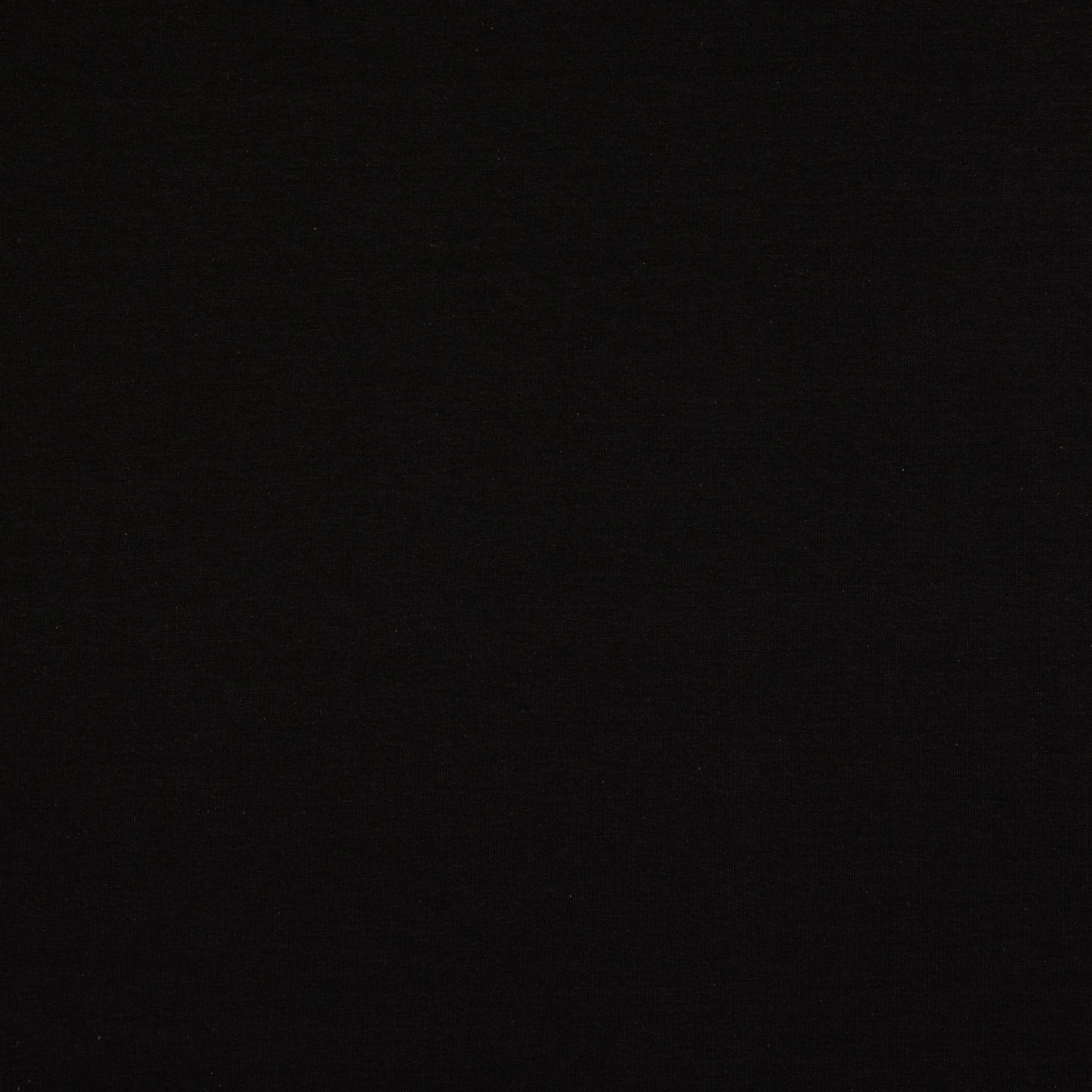 Jersey de Coton Tissu Unicolore Noir | Tissus en gros | Nooteboom Textiles