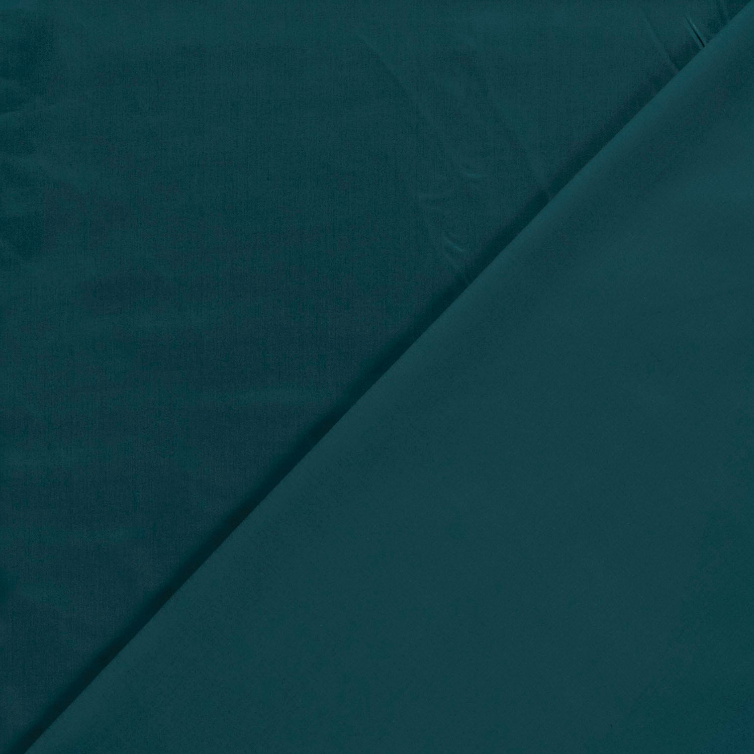Satin Tissu Unicolore Bleu Canard | Tissus en gros | Nooteboom Textiles
