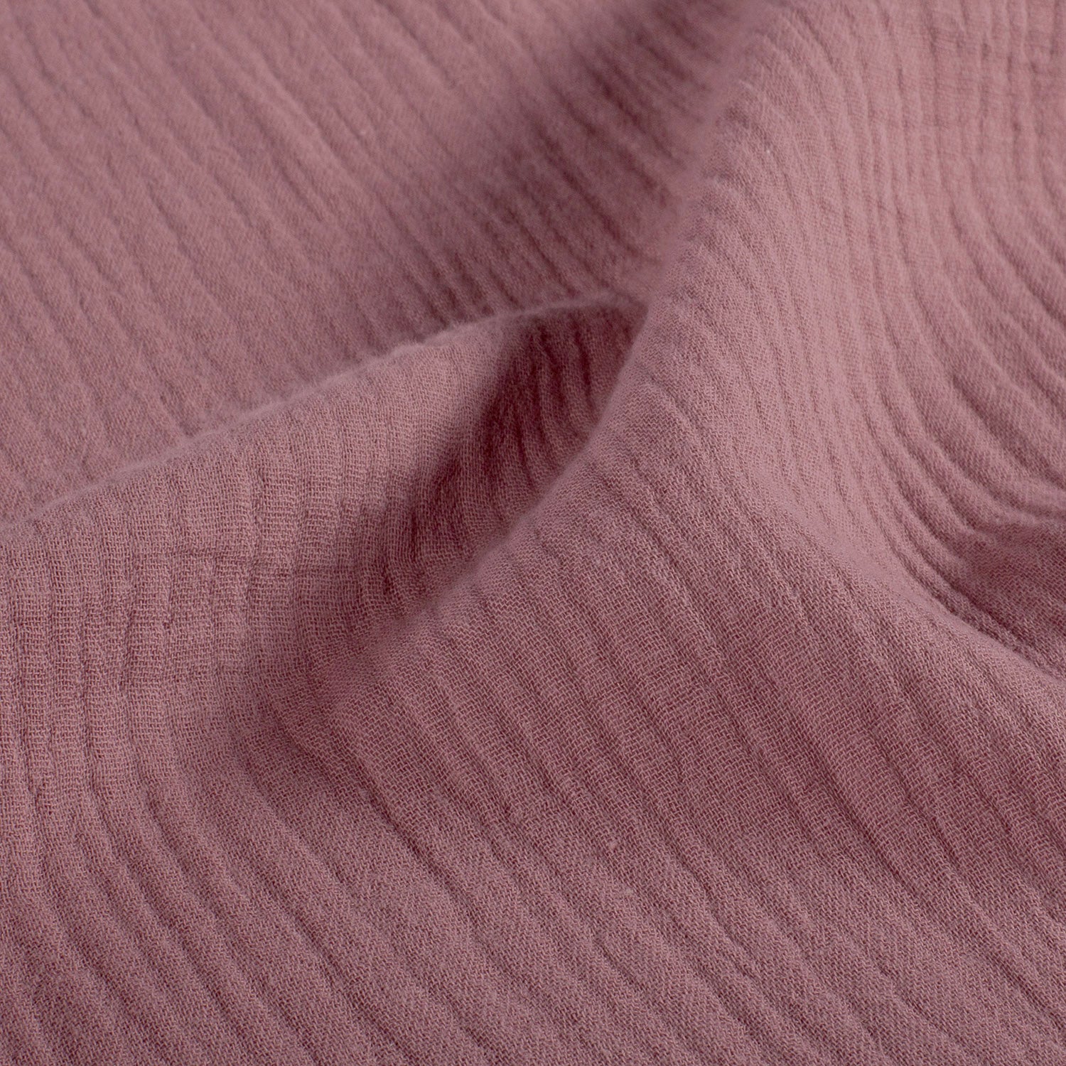 Muslin GOTS organic fabric Unicolour Mauve | Wholesale fabrics ...