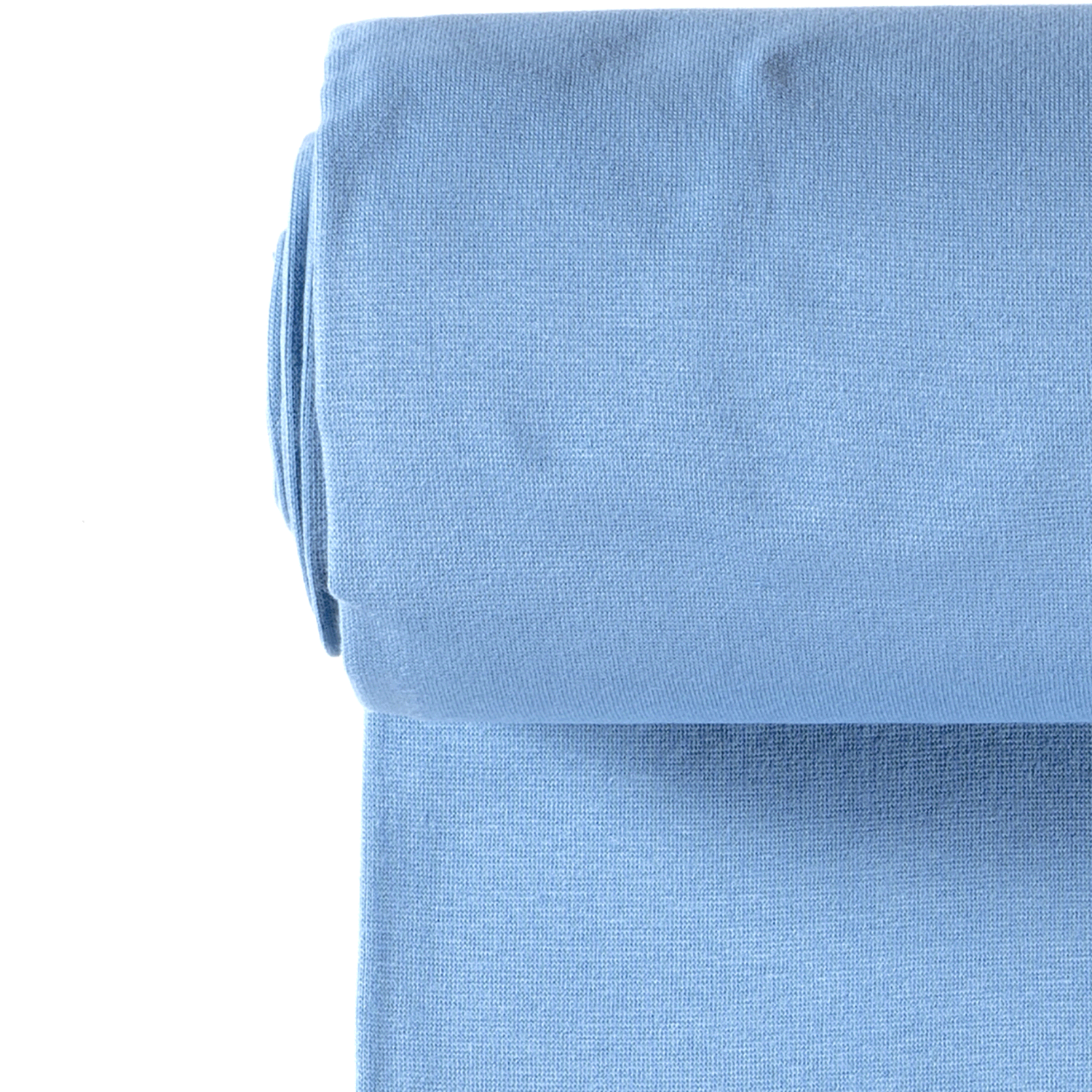 Cuff fabric Unicolour Baby Blue | Wholesale fabrics | Nooteboom Textiles