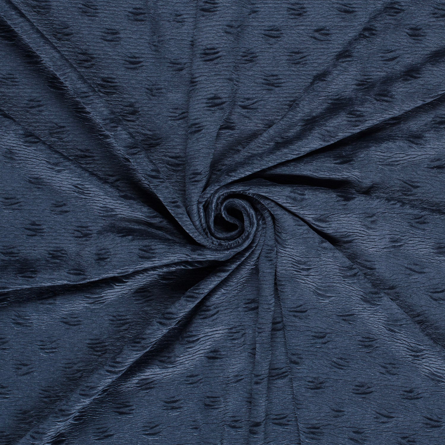 Velvet fabric Dots Navy | Wholesale fabrics | Nooteboom Textiles