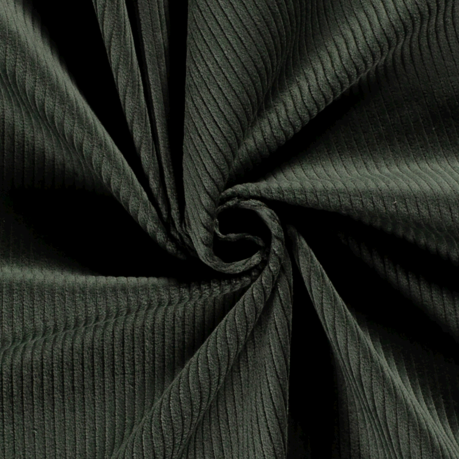 Corduroy 4.5w fabric Unicolour Dark Green | Wholesale fabrics ...