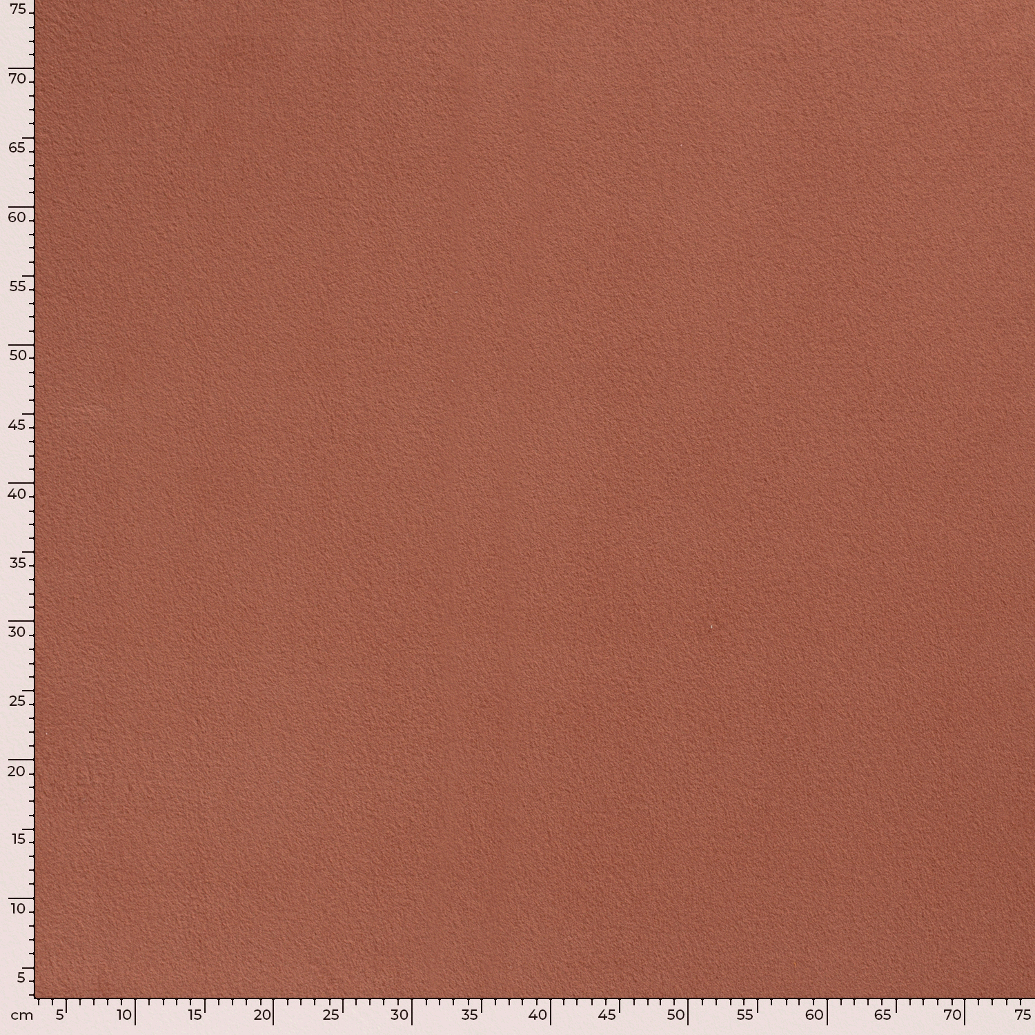 Cotton Fleece fabric Unicolour Redwood | Wholesale fabrics | Nooteboom ...
