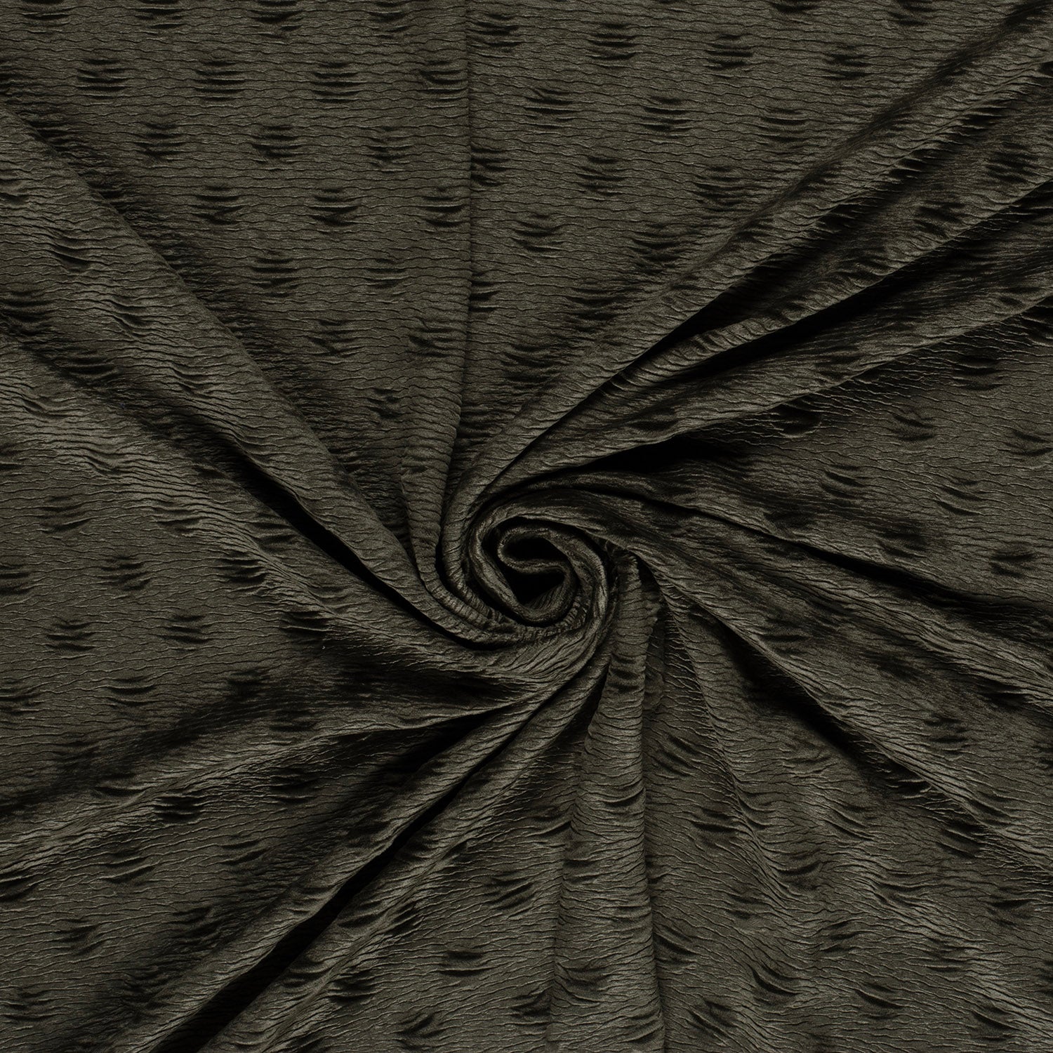 Velvet fabric Dots Olive Green | Wholesale fabrics | Nooteboom Textiles