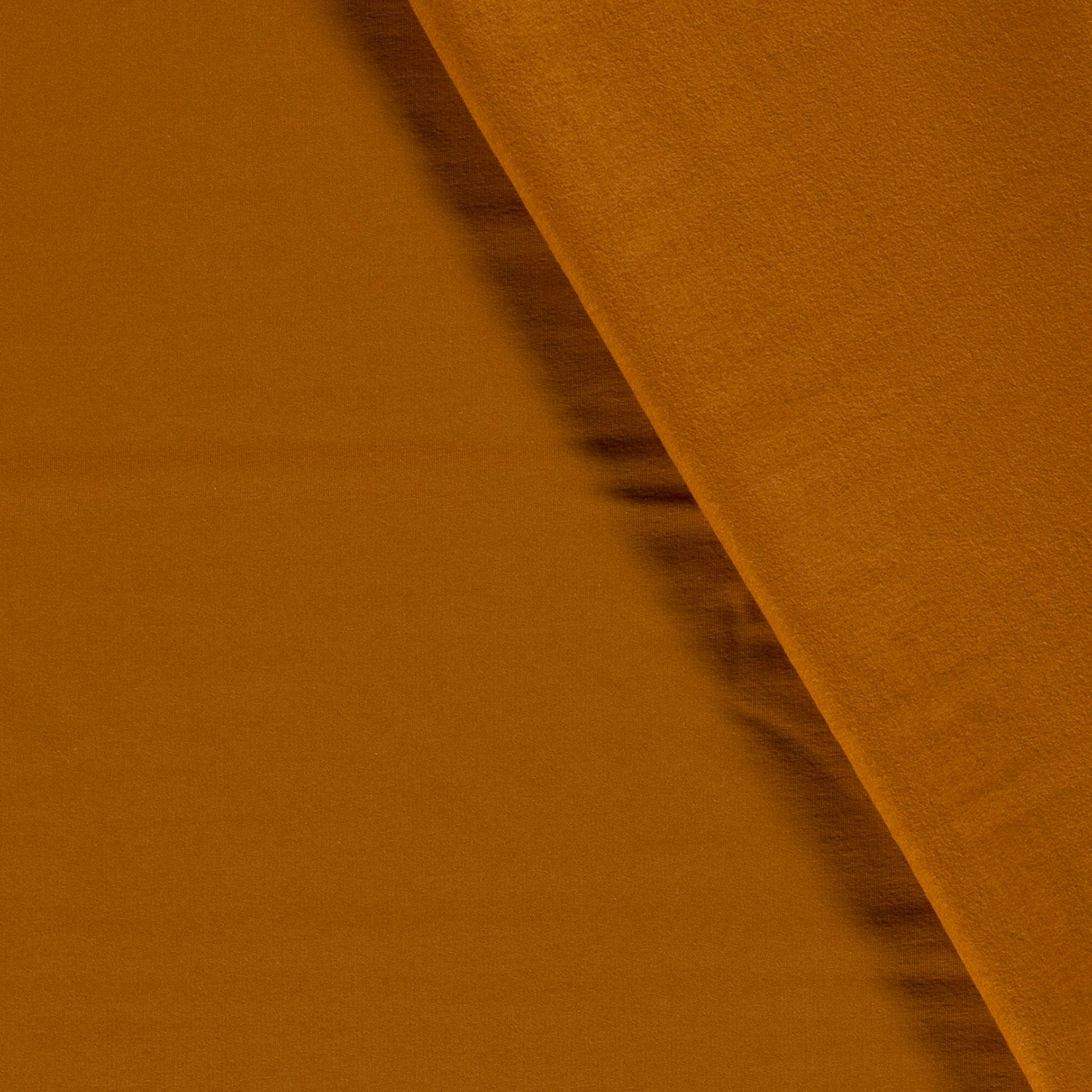 French Terry fabric Unicolour Caramel | Wholesale fabrics | Nooteboom ...