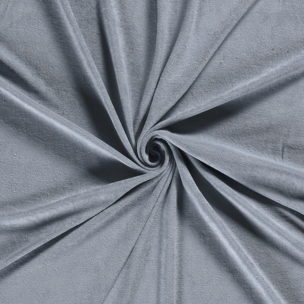 Stretch terry fabric Unicolour Sky Blue | Wholesale fabrics | Nooteboom ...