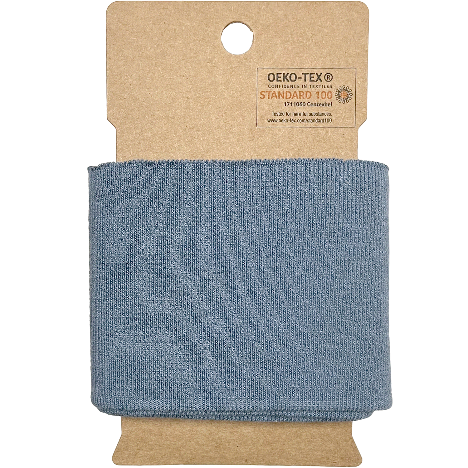 Cuff fabric Unicolour Indigo | Wholesale fabrics | Nooteboom Textiles